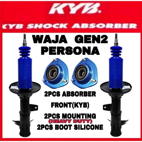 CS KYB PROTON WAJA GEN PERSONA ABSORBER FRONT GAS KYB NEW ORIGINAL