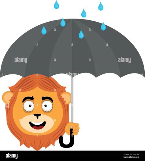Umbrella Cartoon Illustration Stock Vector Images Alamy