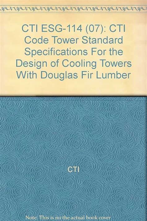 Cooling Tower Specification A Comprehensive Guide For Proper Cooling Tower Design