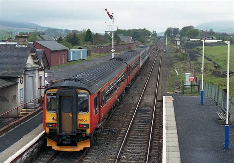Class 156s In Strathclyde Red In Scotland Flickr