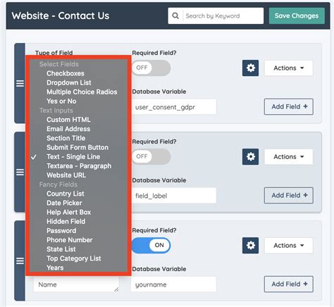 Brilliant Directories In Depth Look Into Form Fields And Their Settings Brilliant