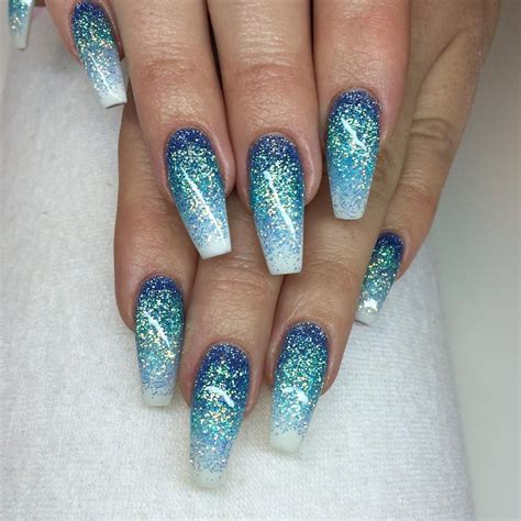 Nail Inspiration Pinterest Softcoffee Mermaid Nails Coffin Nails