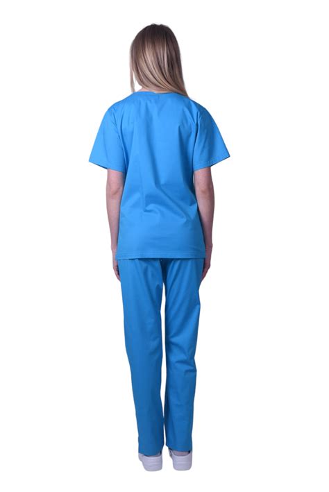 Komplet Medyczny Damski Lux Elastan Kolor Turkus Medicstar Pl