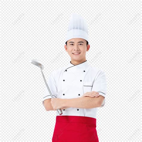 큰 숟가락을 들고 요리사의 이미지 Png 일러스트 무료 다운로드 Lovepik