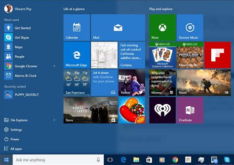 Windows 10 Default Start Menu Tiles Windows 10 Forums