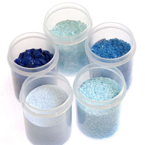 Bullseye Glass Blue Frit Collection Warm Glass