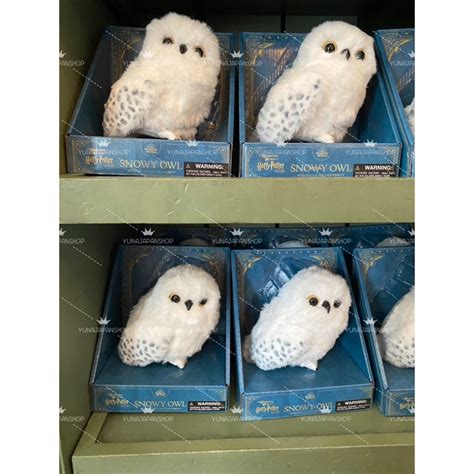 🇯🇵yuna日本代購🇯🇵大阪環球影城 哈利波特 貓頭鷹 嘿美 聲音款 互動玩具 蝦皮購物