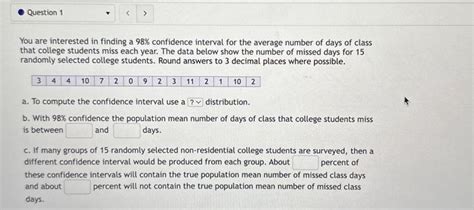 Solved You Are Interested In Finding A 98 Confidence