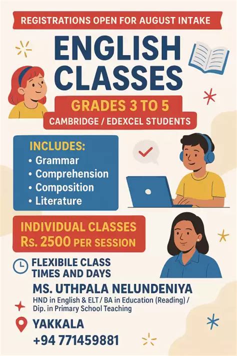 Online English Classes For Cambrige Edexcel Learners Grade 345