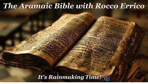 The Aramaic Bible Is The Earliest Writings Of Biblical Scriptures