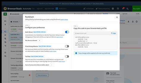Test Orchestration And Selection On Browserstack Automate Browserstack Docs