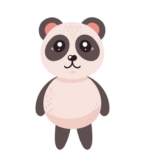 Cute Bear Panda Kawaii 13697347 Vector Art At Vecteezy