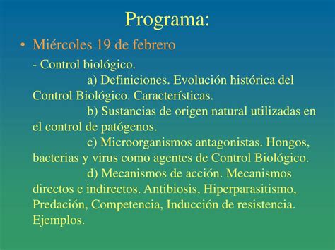 Ppt Control Biológico De Enfermedades De Plantas Powerpoint