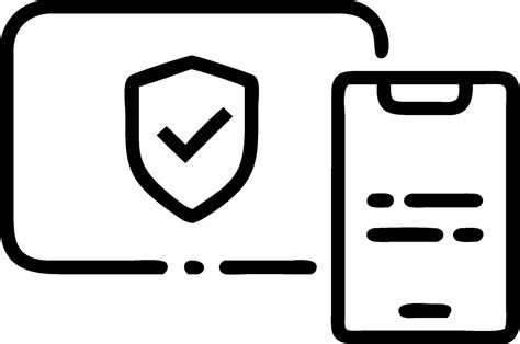 As Two Factor Authentication Icon With A Shield And Smartphone Concept
