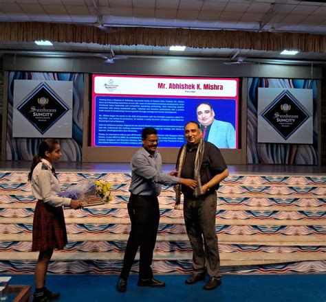 Abhishek Kumar Mishra On Linkedin Presentation At North Indias Biggest School Sunbeam
