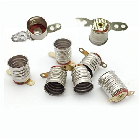 E10 Lamp Holder E10 Bulb Light Connector Socket Circuit Electrical