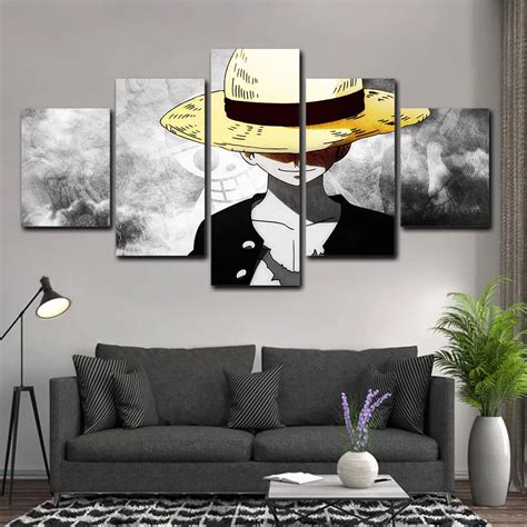 Cuadro Luffy One Piece Cuadros Tabloide