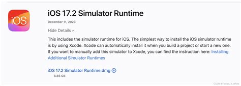 解决xcode 运行不了iphone 15 ios 17 1 设备的问题 csdn博客