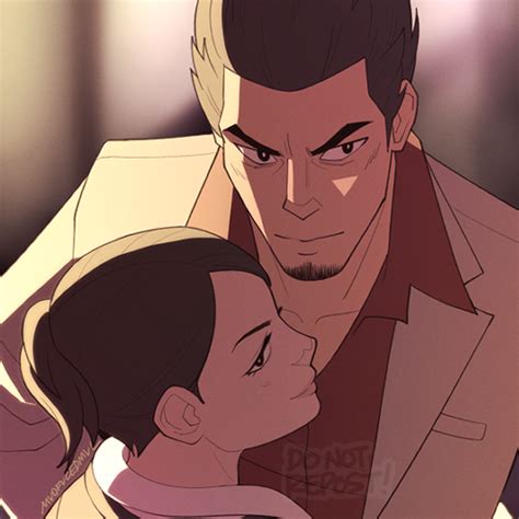 Kiryu And Kaoru Fanart Sayama Suggests A Fun Time In The Police Station