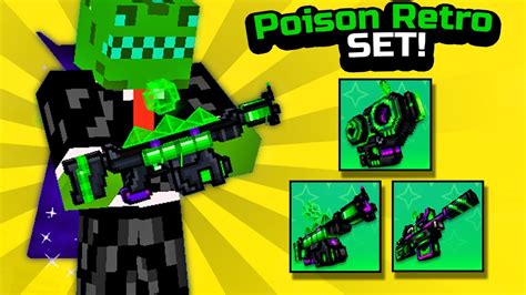 Limited Time Pixel Gun 3d Poison Retro Set Overpowered Wallbreak