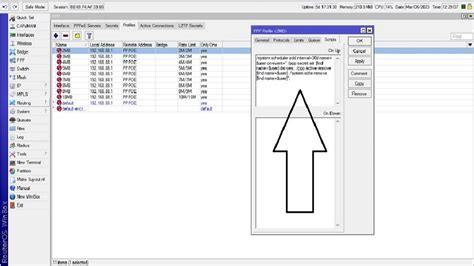 Mikrotik Pppoe User Auto Disconnect Scheduler Youtube
