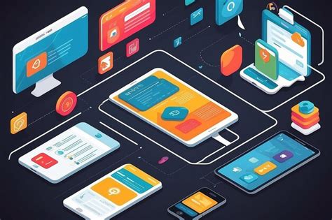 Premium Photo Business Team Working For Mobile Application Development And Design Process Concept