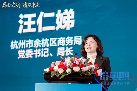 余杭区招商发布会现场播报②余杭投资环境全方位解读好地网