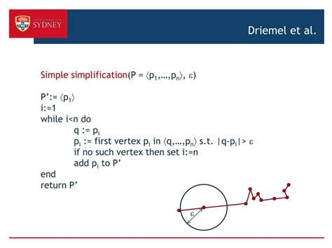 Ppt Computational Movement Analysis Lecture Curve Simplification