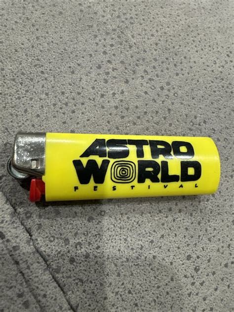 Travis Scott Travis Scott Lighter Fest Grailed