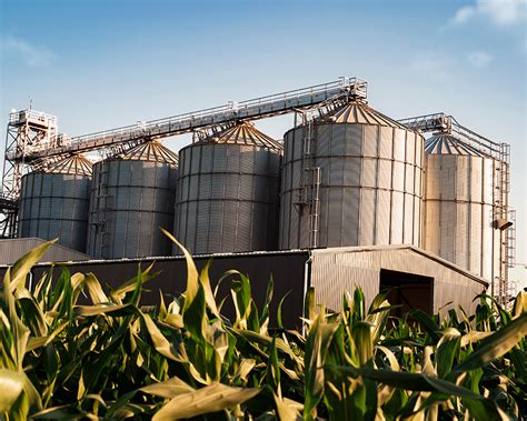 Silo de stockage à Moissac meris servicesindustries