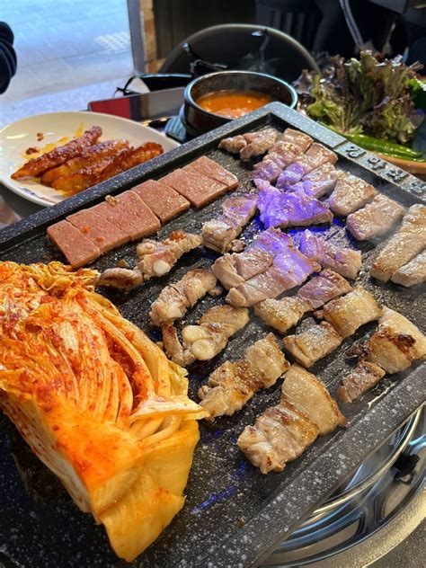 경기남양주 묵은지 삼겹살이 진짜 맛있는 다산동맛집 경아식당 다산점 네이버 블로그