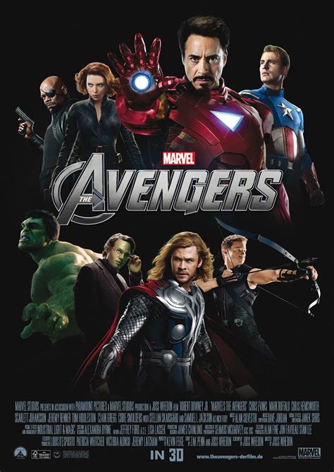 The Avengers Affiche Allemande Actu Film