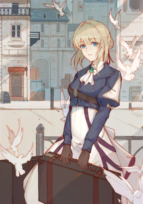 紫罗兰永恒花园 薇尔莉特 六玖 のイラスト Pixiv アニメの女の子 お姫様 イラスト 美しいアニメガール