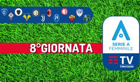 Serie A Femminile 8°giornata Partite E Pronostici Betlive5k It Blog