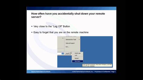 Disable Shut Down And Restart Buttons On A Microsoft Windows Server