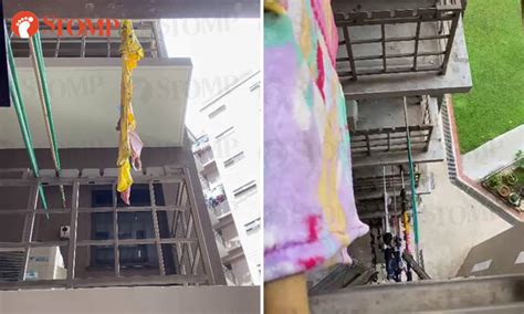 Jurong West Resident Leaves Wet Lingerie Out Dripping Water On