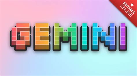 Gemini Text Effect Generator