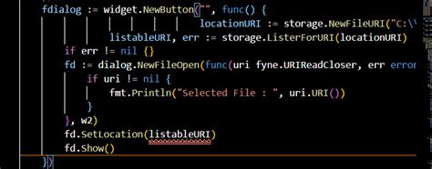 Go Fyne Get Listableuri Stack Overflow