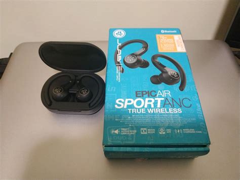 Jlab Epic Air Sport Anc Bluetooth Earbuds Audio Earphones On Carousell