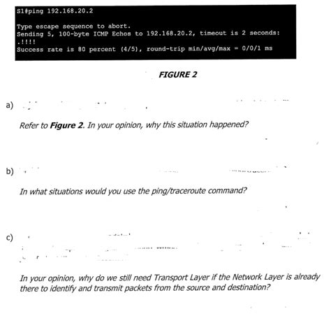 solved s1 ping 192 168 20 2 type escape sequence to abort