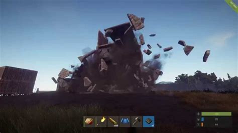 Rust New Explosives Destructions YouTube