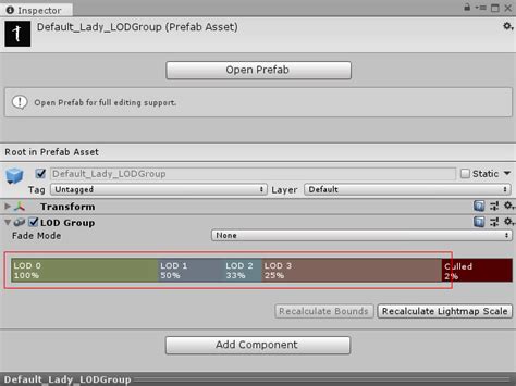 LOD Setting