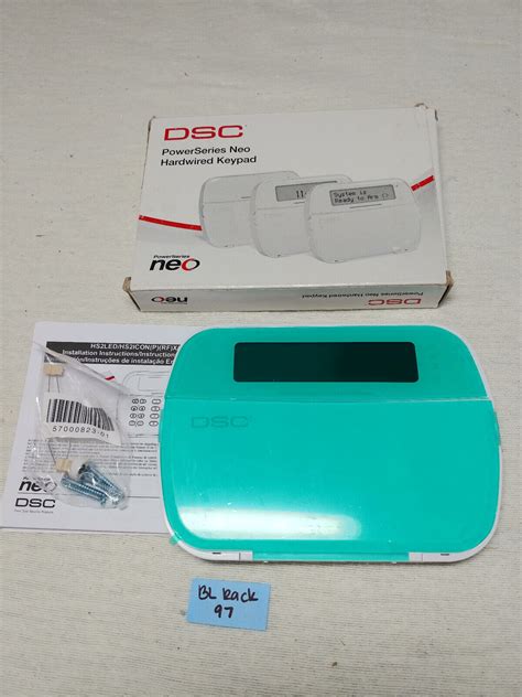 dsc hs2lcdeng n powerseries neo hardwired lcd keypad full message ebay