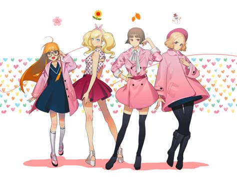 Sakura Futaba Takamaki Anne Niijima Makoto And Okumura Haru Persona And More Drawn By