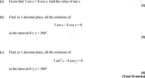Trigonometric Identities Questions Revisely
