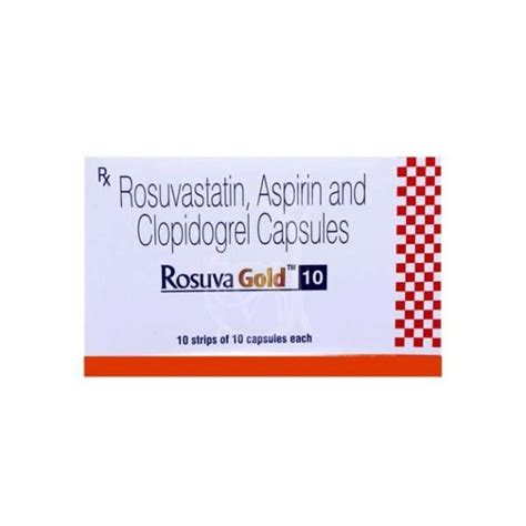 Rosuva Gold 10 Capsules Supplier In India Jindal Medical Store