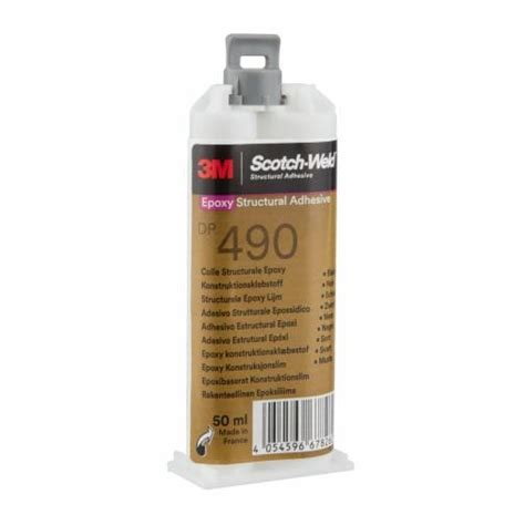 3m™ Scotch Weld™ Epoxy Structural Adhesive Dp490 Black 50 Ml 12 Per