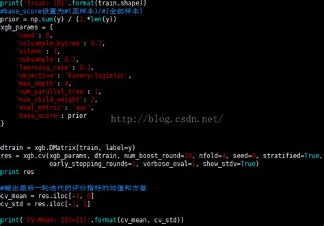 Xgboost Crossvalidationand自定义目标函数和评价函数andbasescore参数xgboost自定义目标函数 Csdn博客