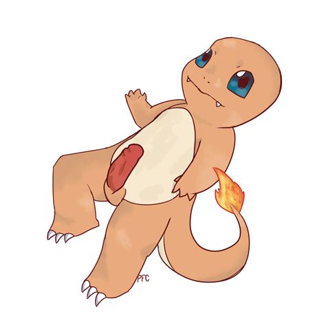 Rule 34 Absurd Res Charmander Feral Generation 1 Pokemon Hi Res Lying