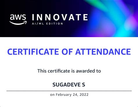 Sugadeve S On Linkedin Awsinnovate